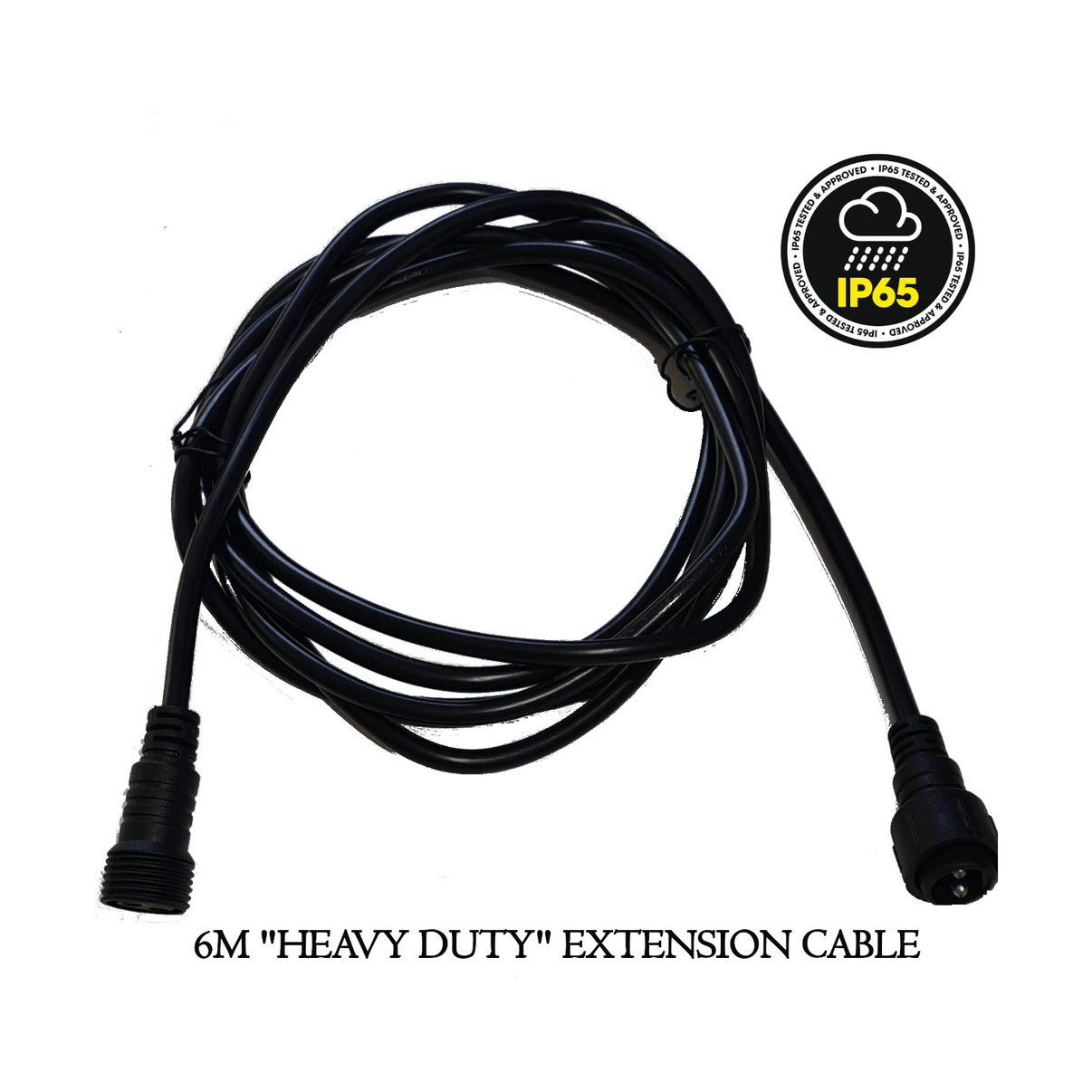 6 Metre Extension Cable For Heavy Duty Outdoor String Lights – Lighting ...