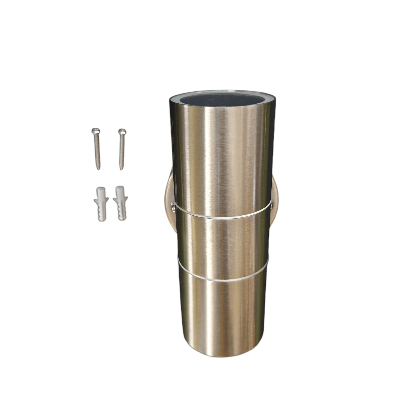 Silver Outdoor Wall Mounted Stainless Steel Up & Down LED Light ...