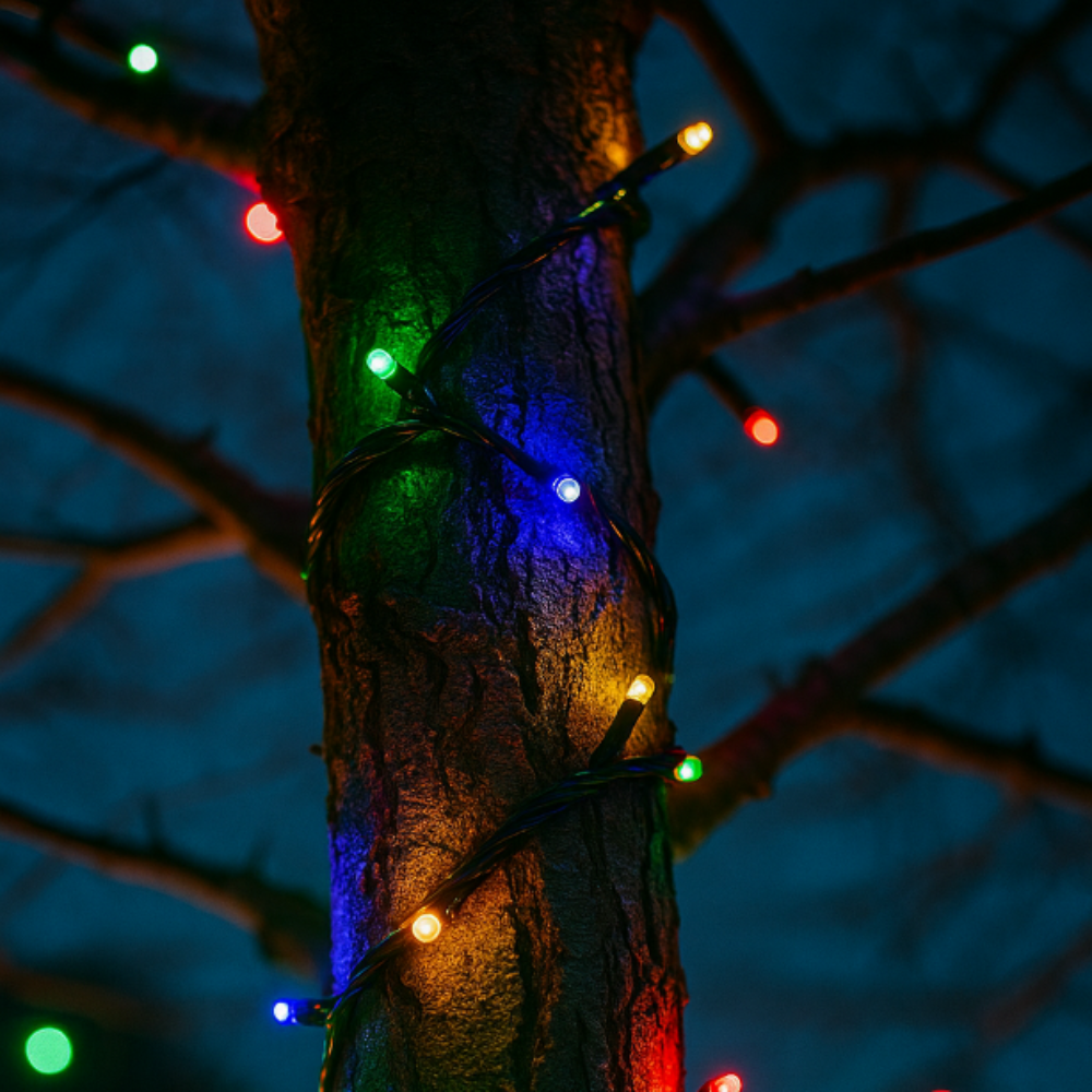 Pro Link Multi-Colour Connectable Outdoor LED Fairy String Lights ...