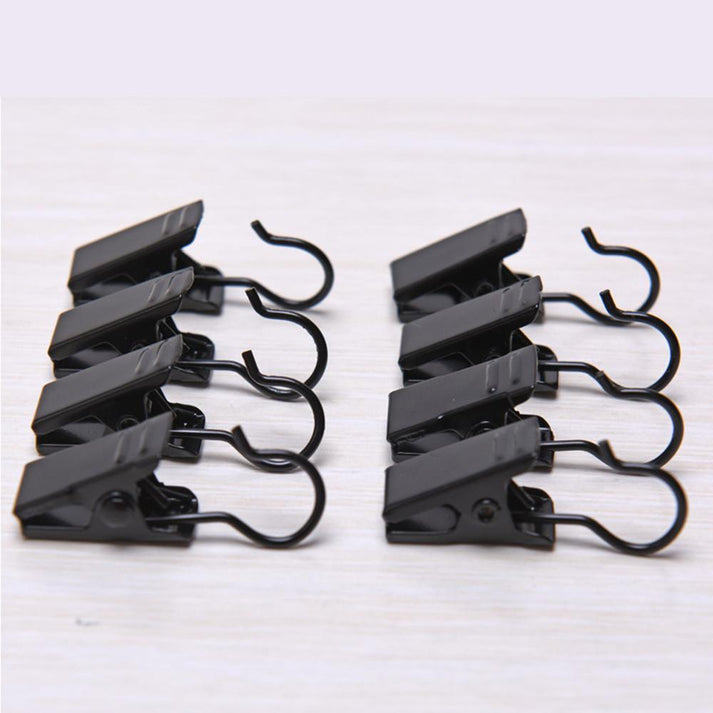 Black Stainless Steel String Light Wire/Cable Hanging Clips – Lighting ...