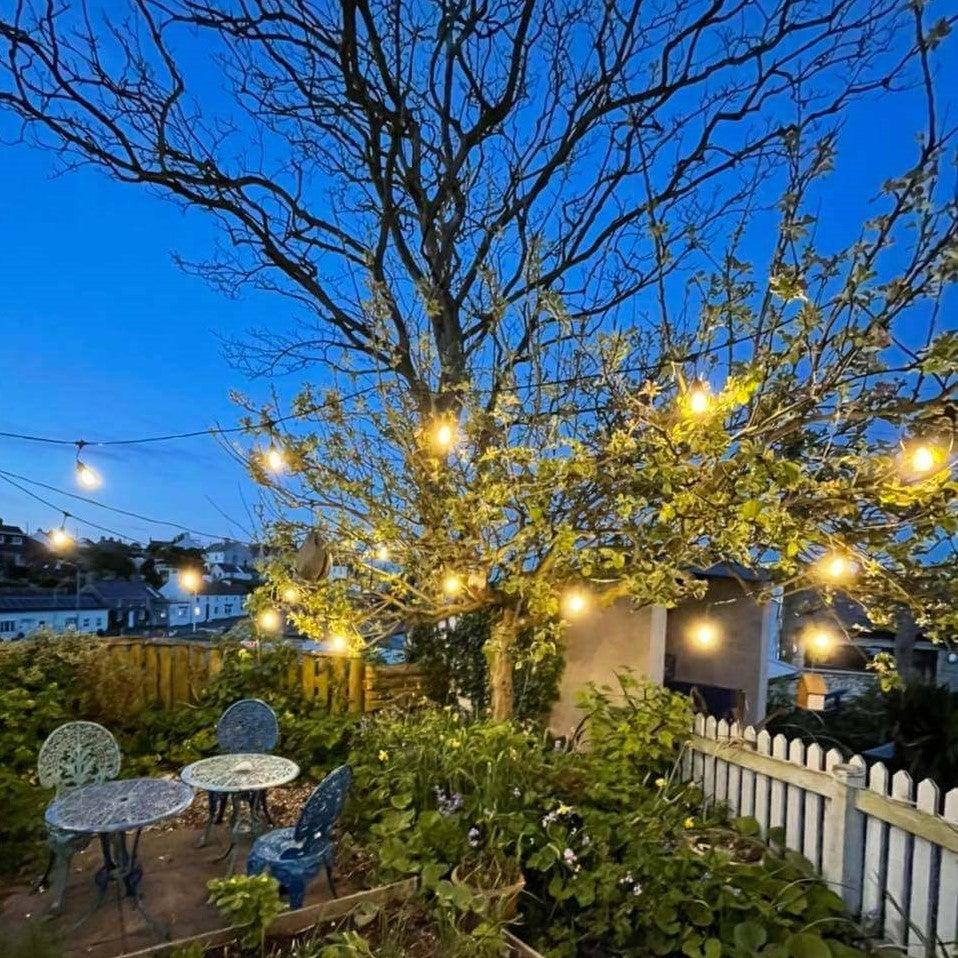 30M / 98FT LED Plug-in Waterproof Warm White Heavy Duty Outdoor String ...